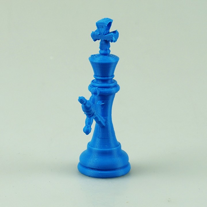 3D Printable Check Mate by Coryphaeon