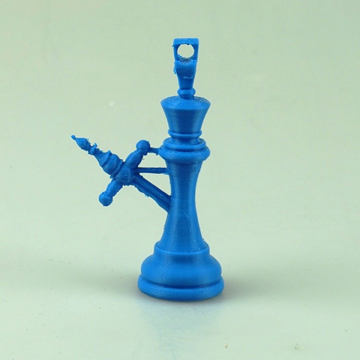 3D Printable Check Mate by Coryphaeon