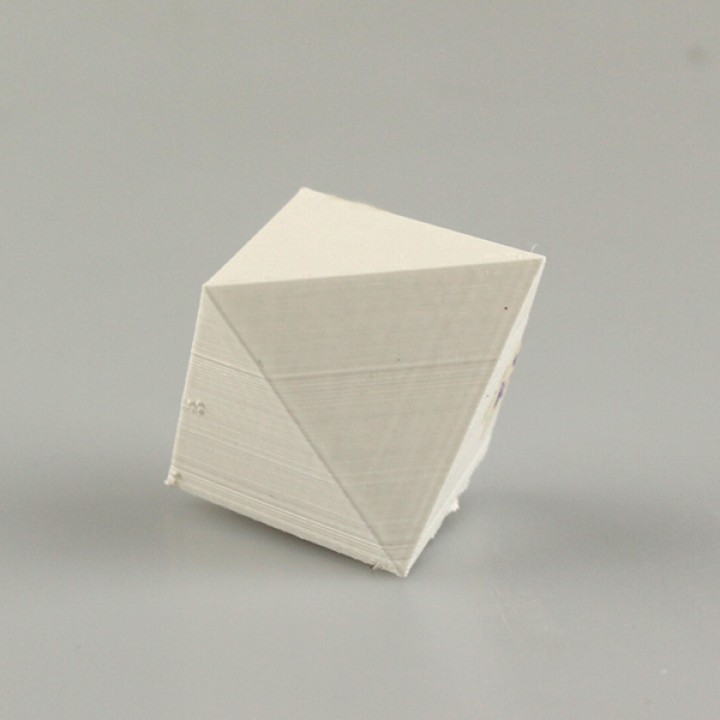 3D Printable POLIEDROS (OCTAEDRO) by ALFONSO MARÍN SERRANO