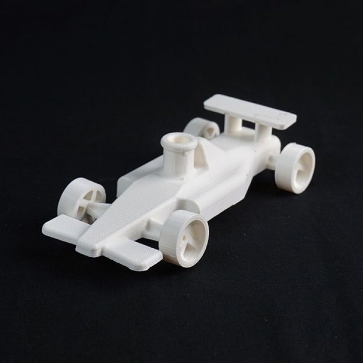 3D Printable Formula 1 balloon car by alex