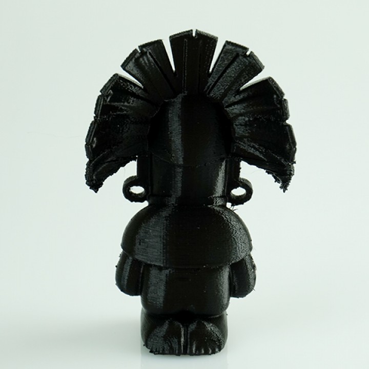 3D Printable Aztec sculpture (LQ) by Nick Markellov