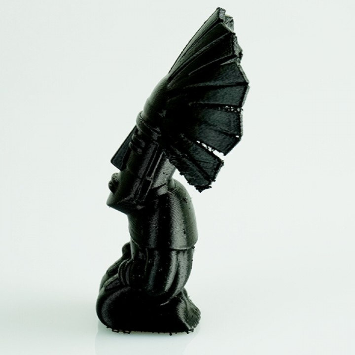 3D Printable Aztec sculpture (LQ) by Nick Markellov