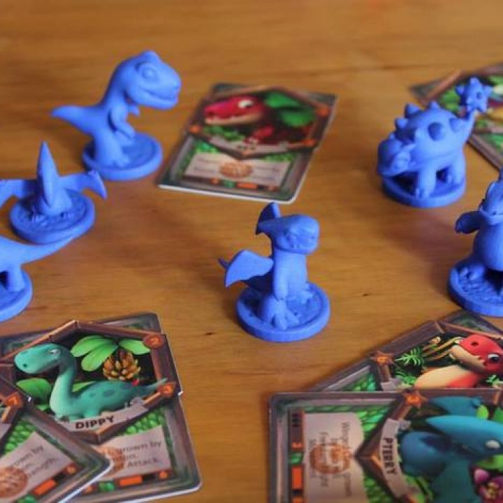 3D Printable Open Board Game. 3 Color Nero by Thinker Thing