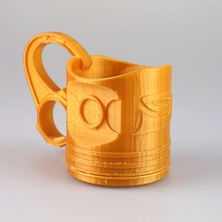 3D Printable Official DirtForce Piston mug by Jonathan Brazeau