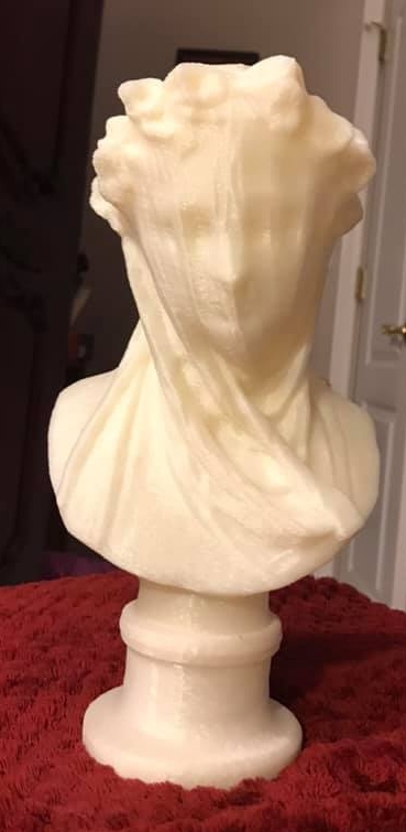 3D Printable Veiled Lady at the Minneapolis Institute of Arts, USA by ...