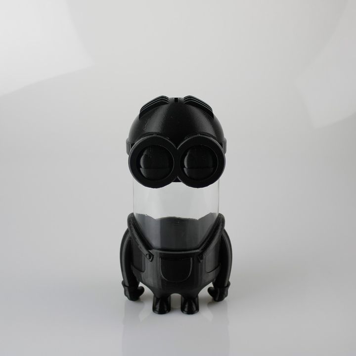 3D Printable MINION Money / Tip Box by Cemal Cetinkaya