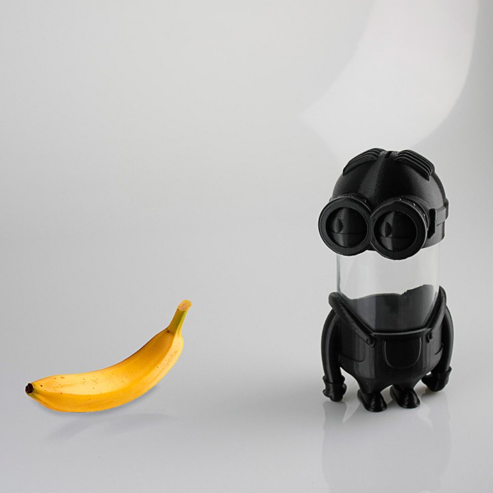 3D Printable MINION Money / Tip Box by Cemal Cetinkaya