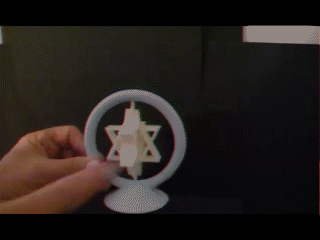 3D Printable Spinning Jewish Stars by Alan J. Pierce