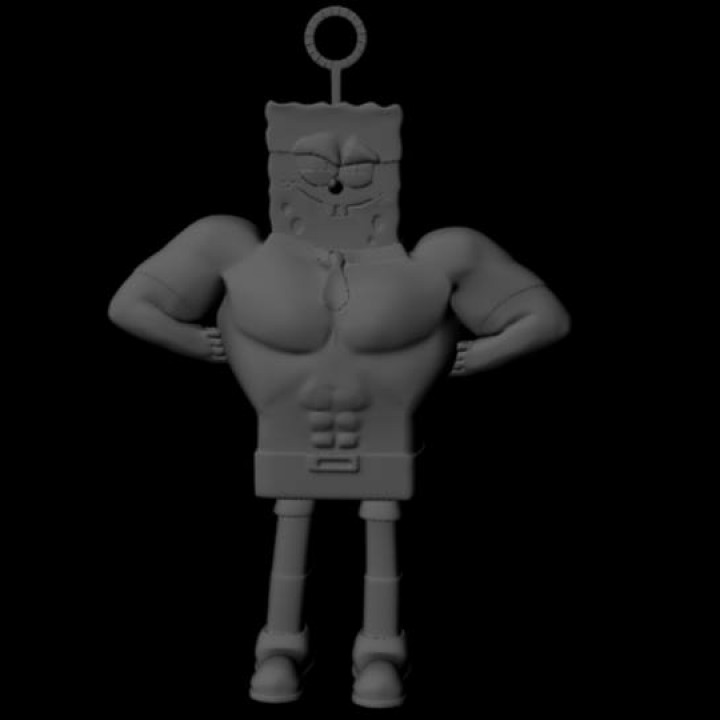 3D Printable mr invincibubble - spongebob squarepants movie by kyle rickard