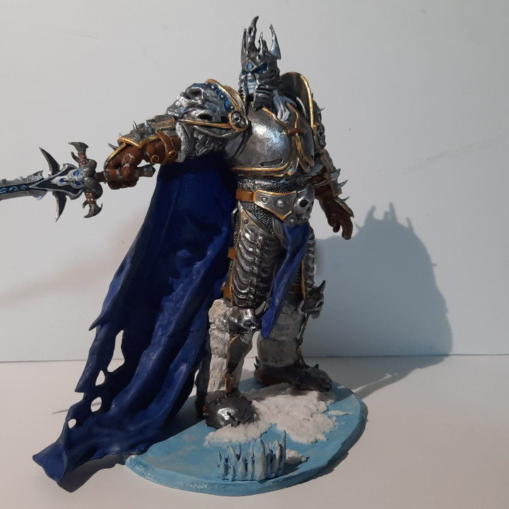 3D Print of The Lich King by Eulengreif