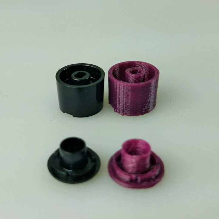 3D Printable Timer Button for rangemaster by Deepak Devmore