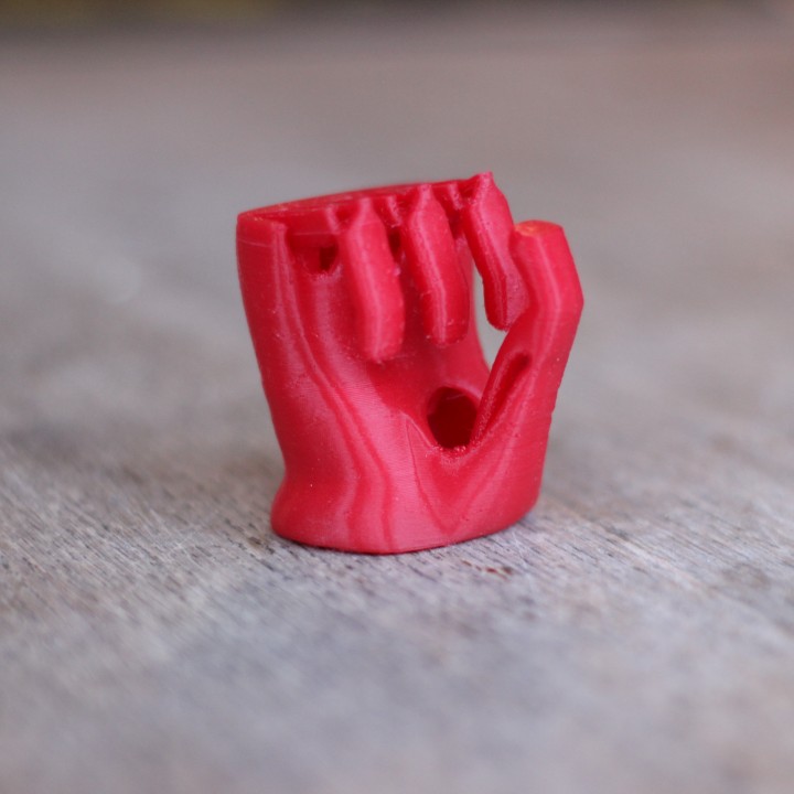 3D Printable Miniature Robotic Hand for Flexible Filament by Open ...