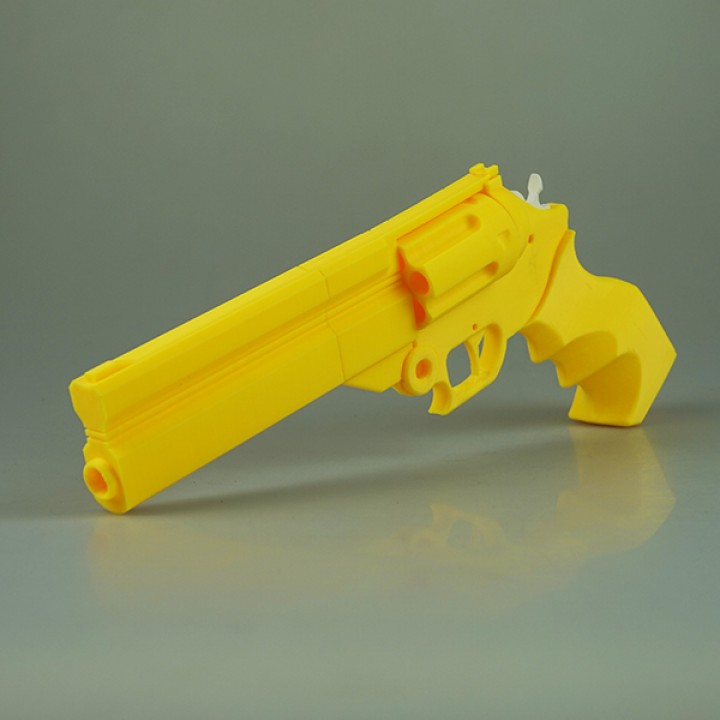 3D Printable Vash Revolver model by Shakeel Majid