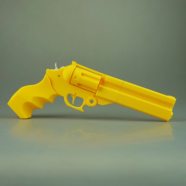 3D Printable Vash Revolver model by Shakeel Majid
