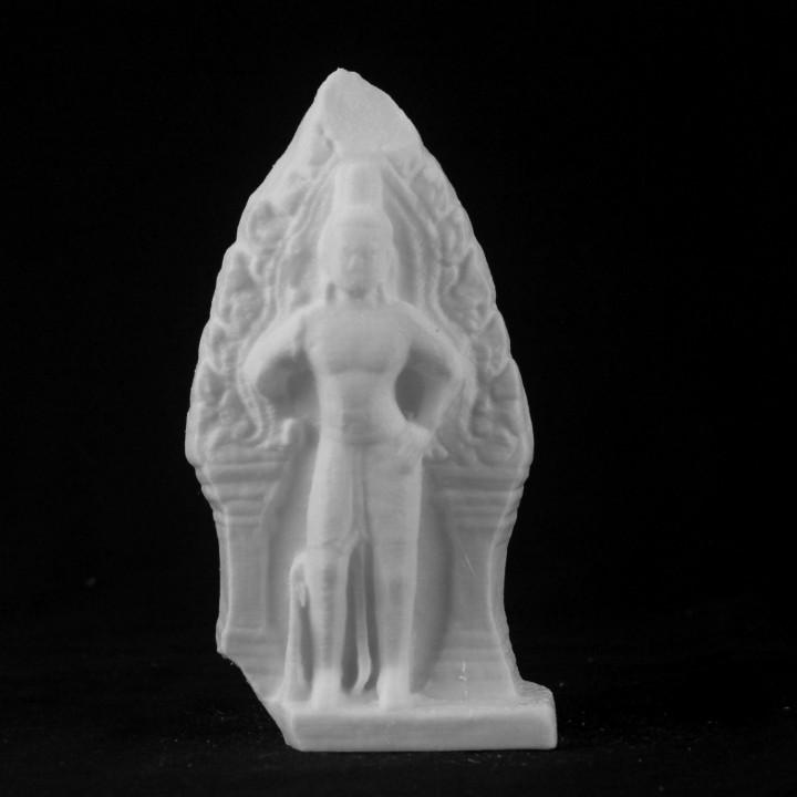 3D Printable Antefixe at The Guimet Museum, Paris, France by Scan The World