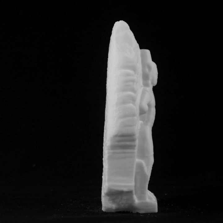 3D Printable Antefixe at The Guimet Museum, Paris, France by Scan The World