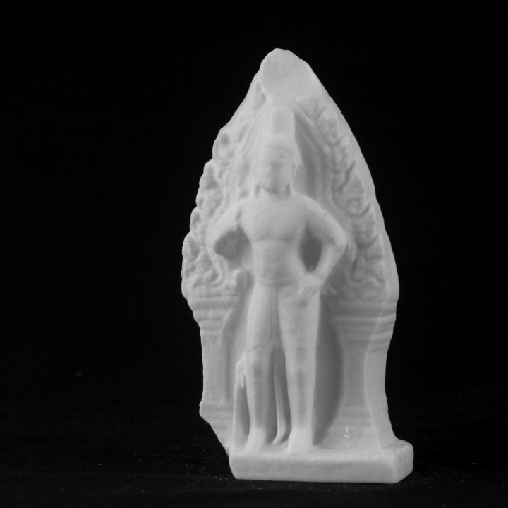 3D Printable Antefixe at The Guimet Museum, Paris, France by Scan The World