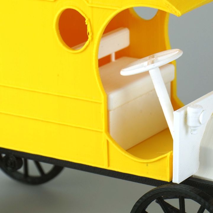 3D Printable Chase Truck Motor Company- Moving Car by Oleg Khmarnyi