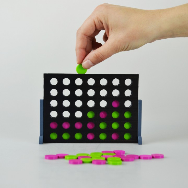 3D Printable Connect 4 by Simone Fontana