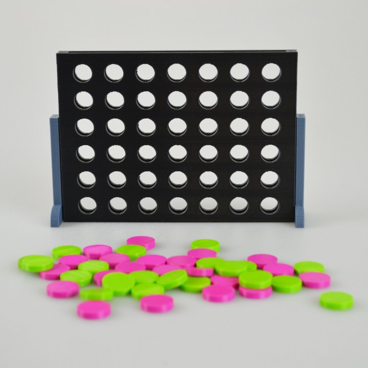 3D Printable Connect 4 by Simone Fontana