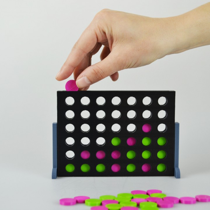 3D Printable Connect 4 by Simone Fontana