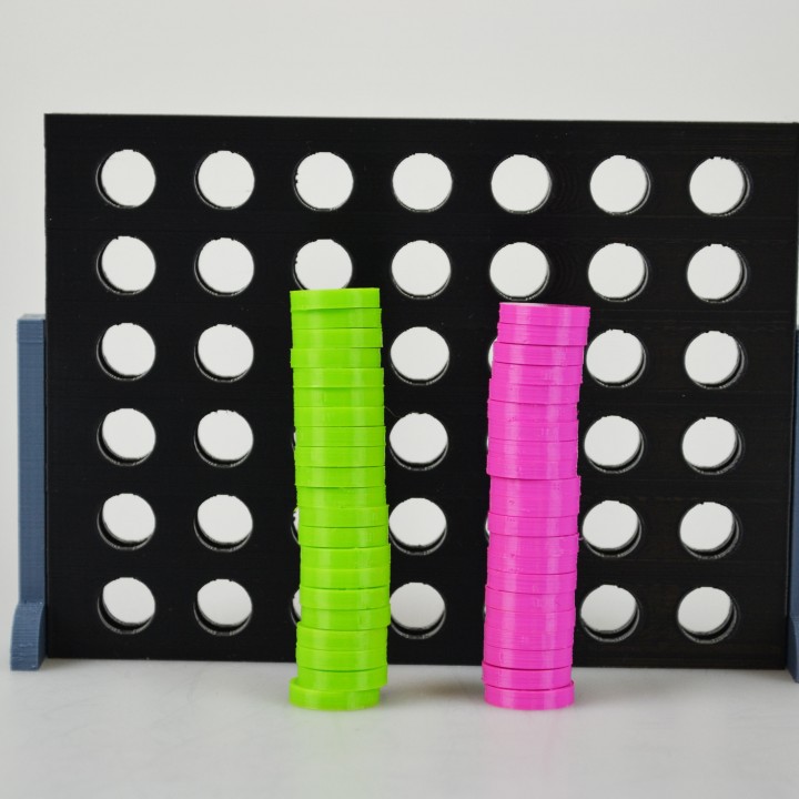3D Printable Connect 4 by Simone Fontana
