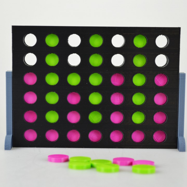 3D Printable Connect 4 by Simone Fontana