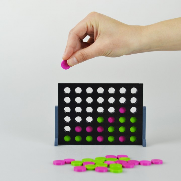 3D Printable Connect 4 by Simone Fontana