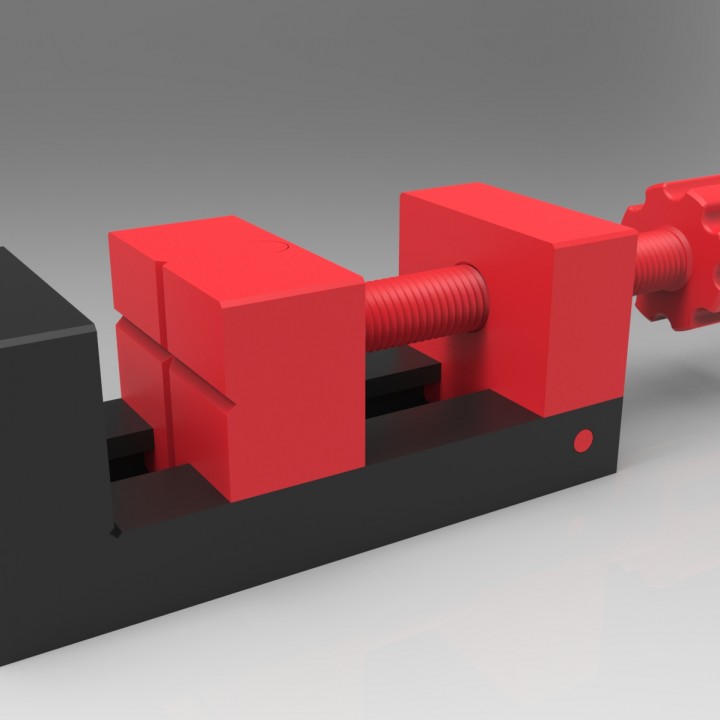 3D Printable Fully 3D Printed Vice by Mary Adrien