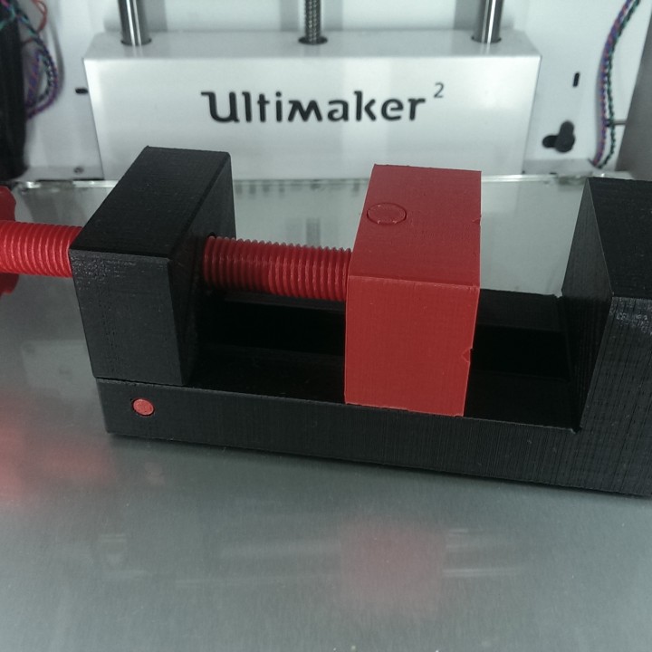 3D Printable Fully 3D Printed Vice by Mary Adrien