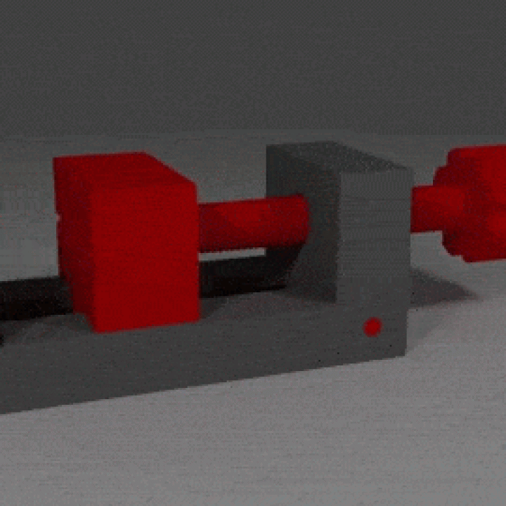 3D Printable Fully 3D Printed Vice by Mary Adrien