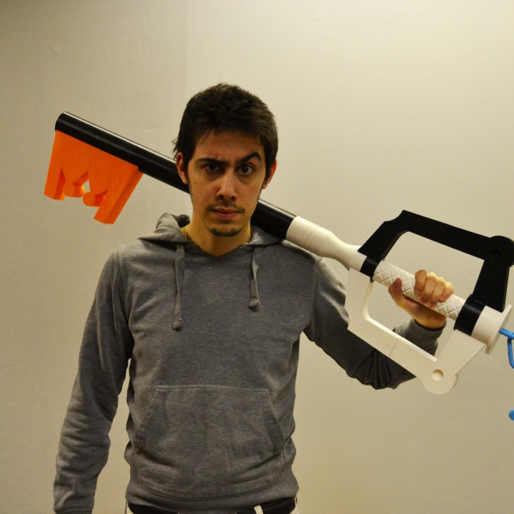 3D Printable Kingdom Hearts Keyblade by Simone Fontana