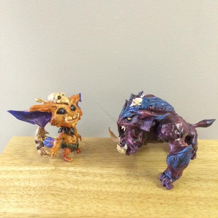 3D Printable Gnar and Mega Gnar - The Missing Link - League Of Legends ...