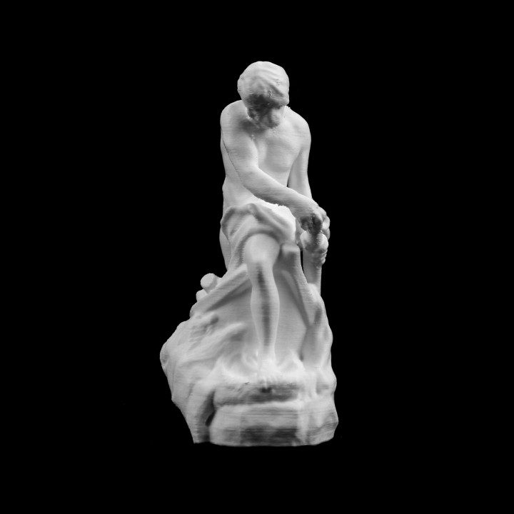 3D Printable Charon, the boatman of Hades at the Louvre, Paris, France ...