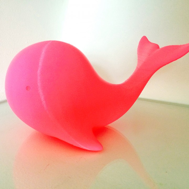 3D Printable Pinksie the Whale© by Franc Falco