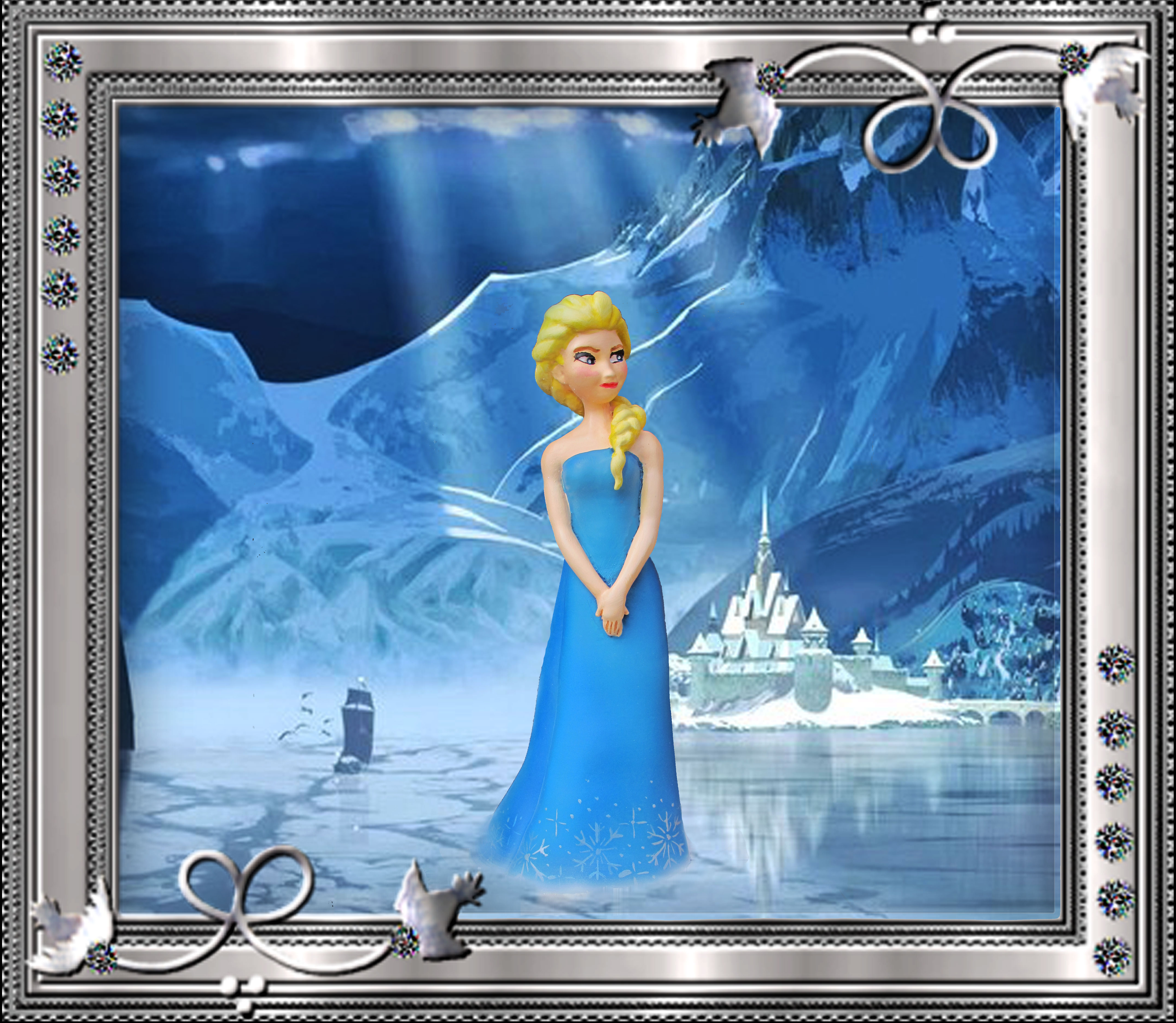 3D Printable Elsa from Disney's Frozen by Patricija Pesut Bosanac