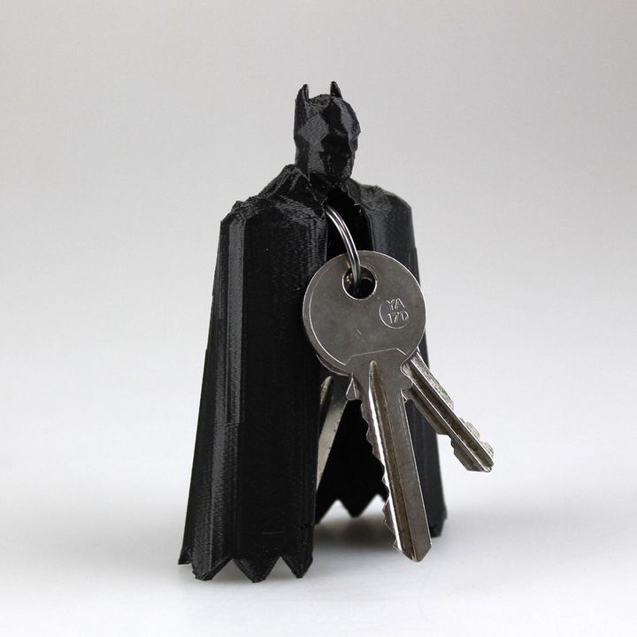 3D Printable Batman keyring by Marco Autilio