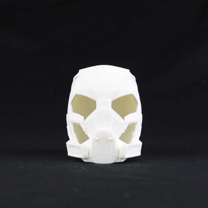 3D Printable Yellowjacket Mask by Stefanos Anagnostopoulos