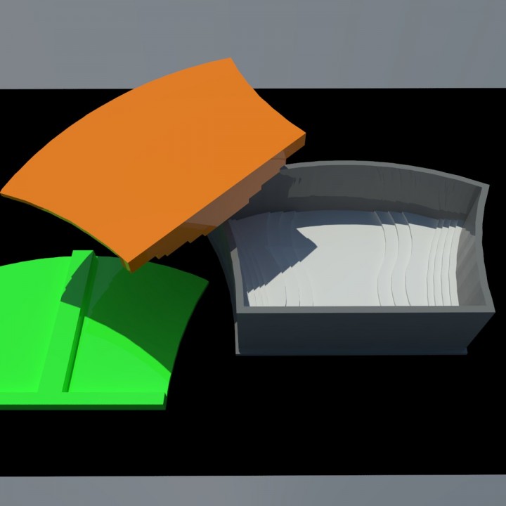 3D Printable Tile mold set by Kaisa Putkisto