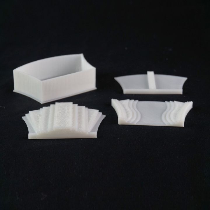 3D Printable Tile mold set by Kaisa Putkisto