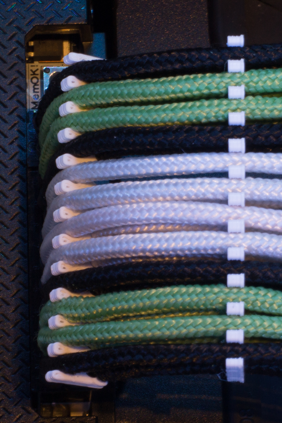 3D Printable Cable comb ATX by Joele Presciuttini