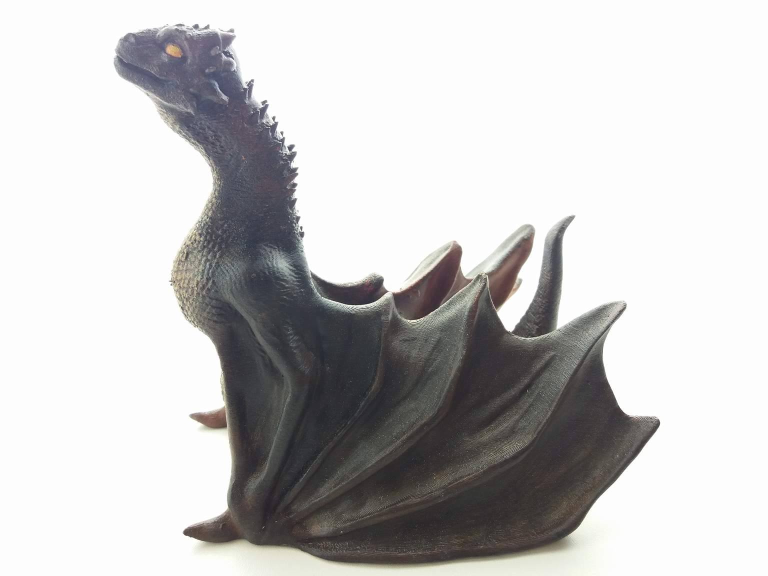 3D Printable Drogon From "Game of Thrones" by Michael Perez