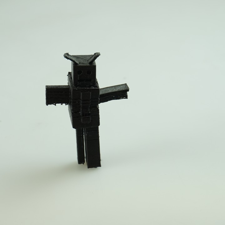 3D Printable Katie's Road Safety Robot by Holbrook Primary School