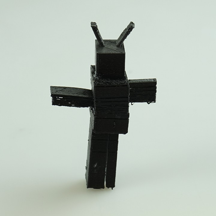 3D Printable Katie's Road Safety Robot by Holbrook Primary School