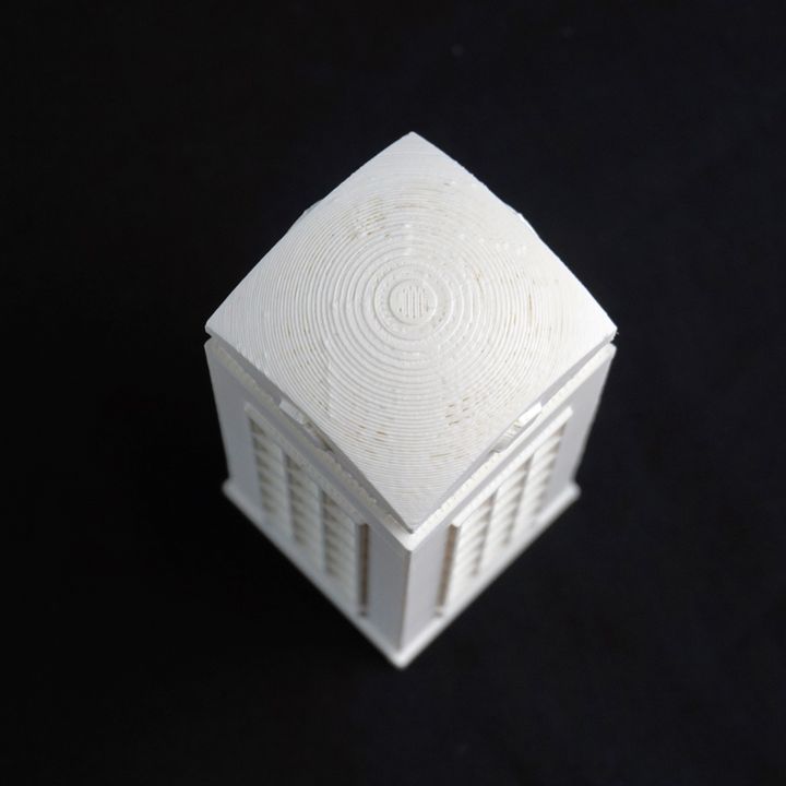 3D Printable London Telephone Box by brian paul goldie