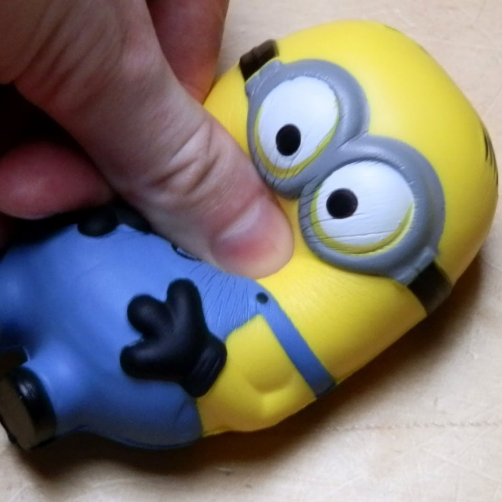 3D Printable Minion Anti-Stress Ball by Raymond