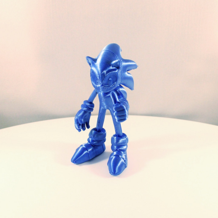 3D Print of Sonic The Hedgehog by Slimprint