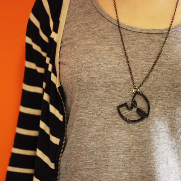 3d Printable Wu Tang Clan Key Ring By Laura Pantaleone