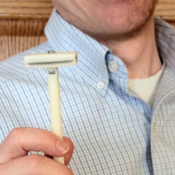 3D Printable Safety Razor by Joshua Pearce