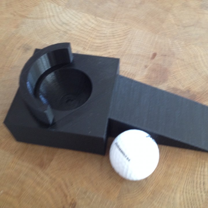 3D Printable indoor putting hole by jort wiersma